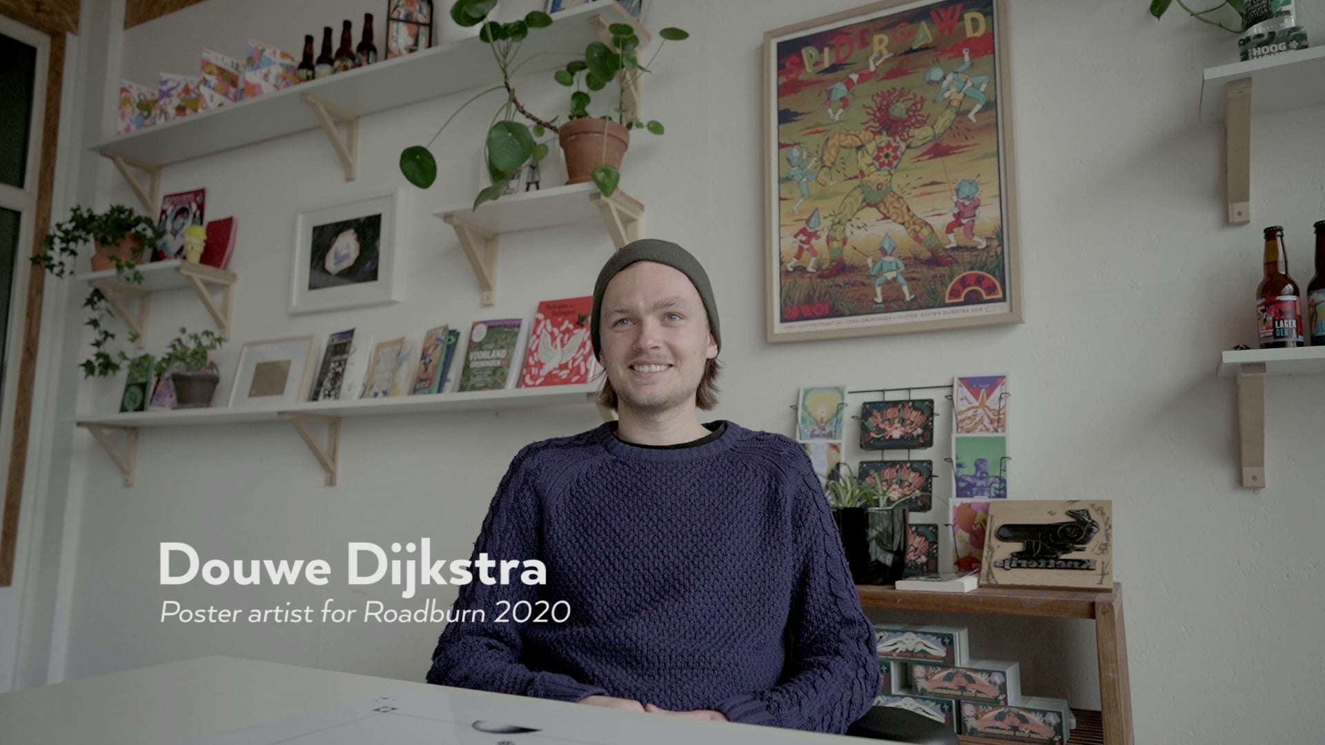 Video: The art of Roadburn 2020 artist Douwe Dijkstra | NMTH