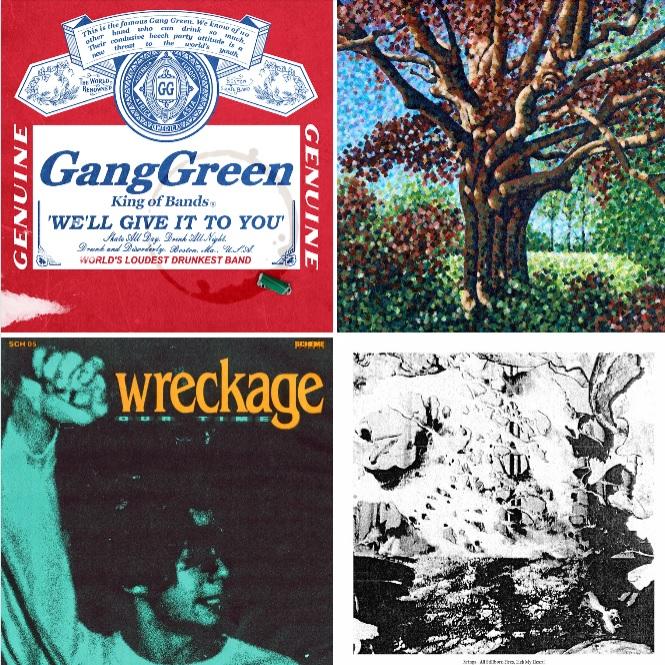 Hardhitting albumreviews met Gang Green, Wreckage, One Step Closer en ...